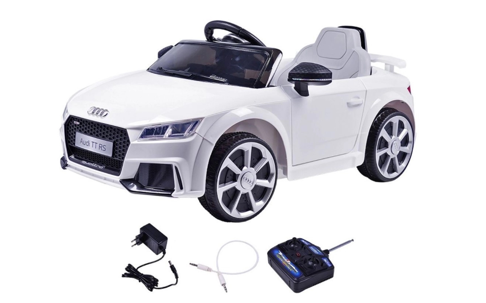 Carro Elétrico Audi TT 12V - Branco - brincandoteca