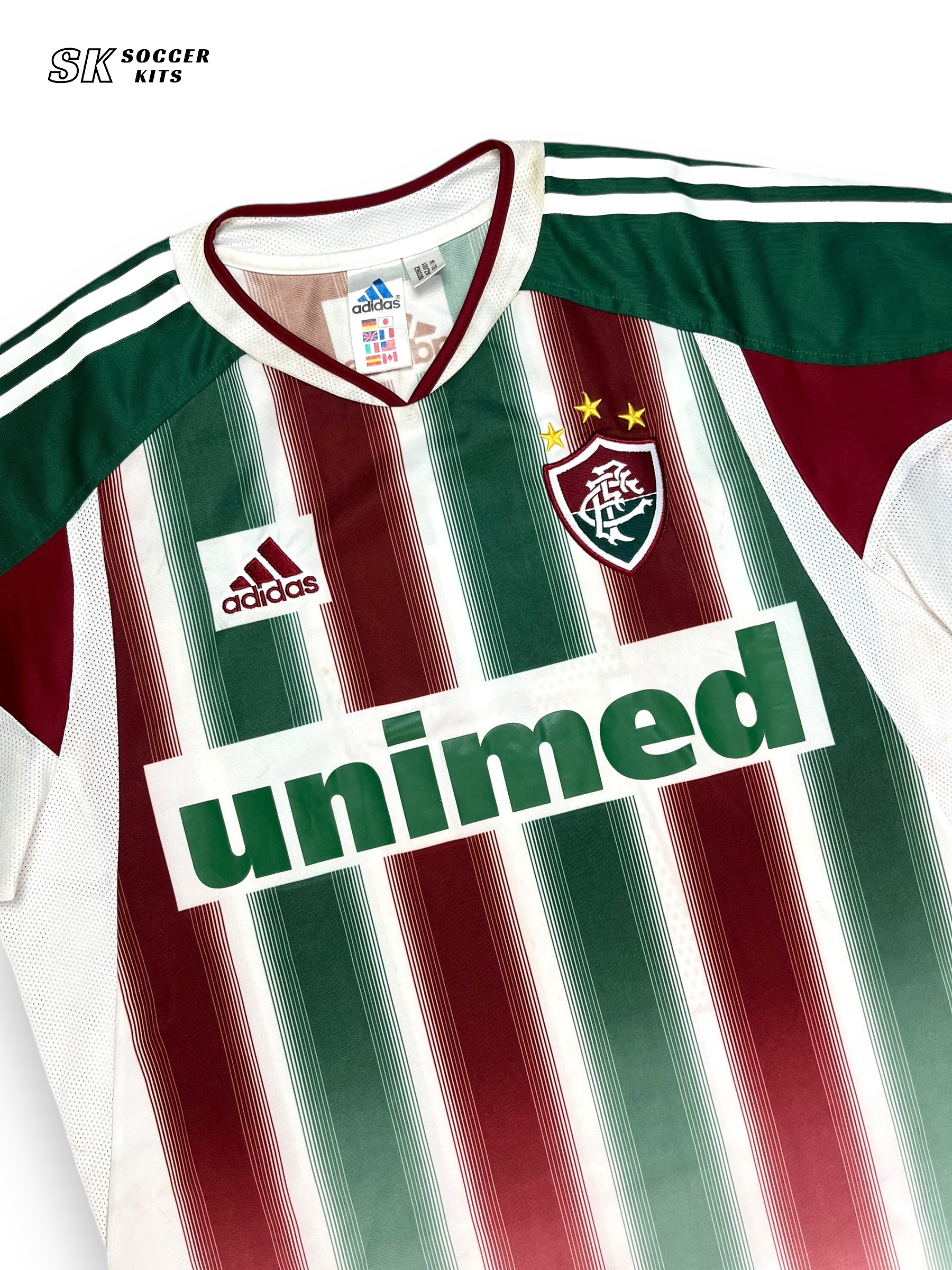 Camisa Fluminense 2004 Home #11 - Soccer Kits - Camisas de Futebol