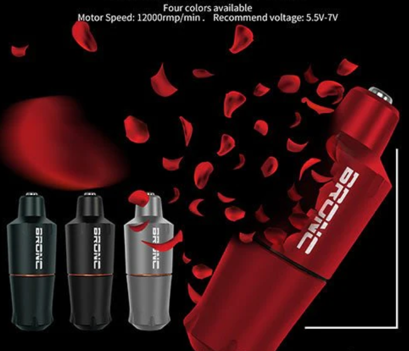 Maquina Pen Bronc V9 – Cores - shopdotatuador.com