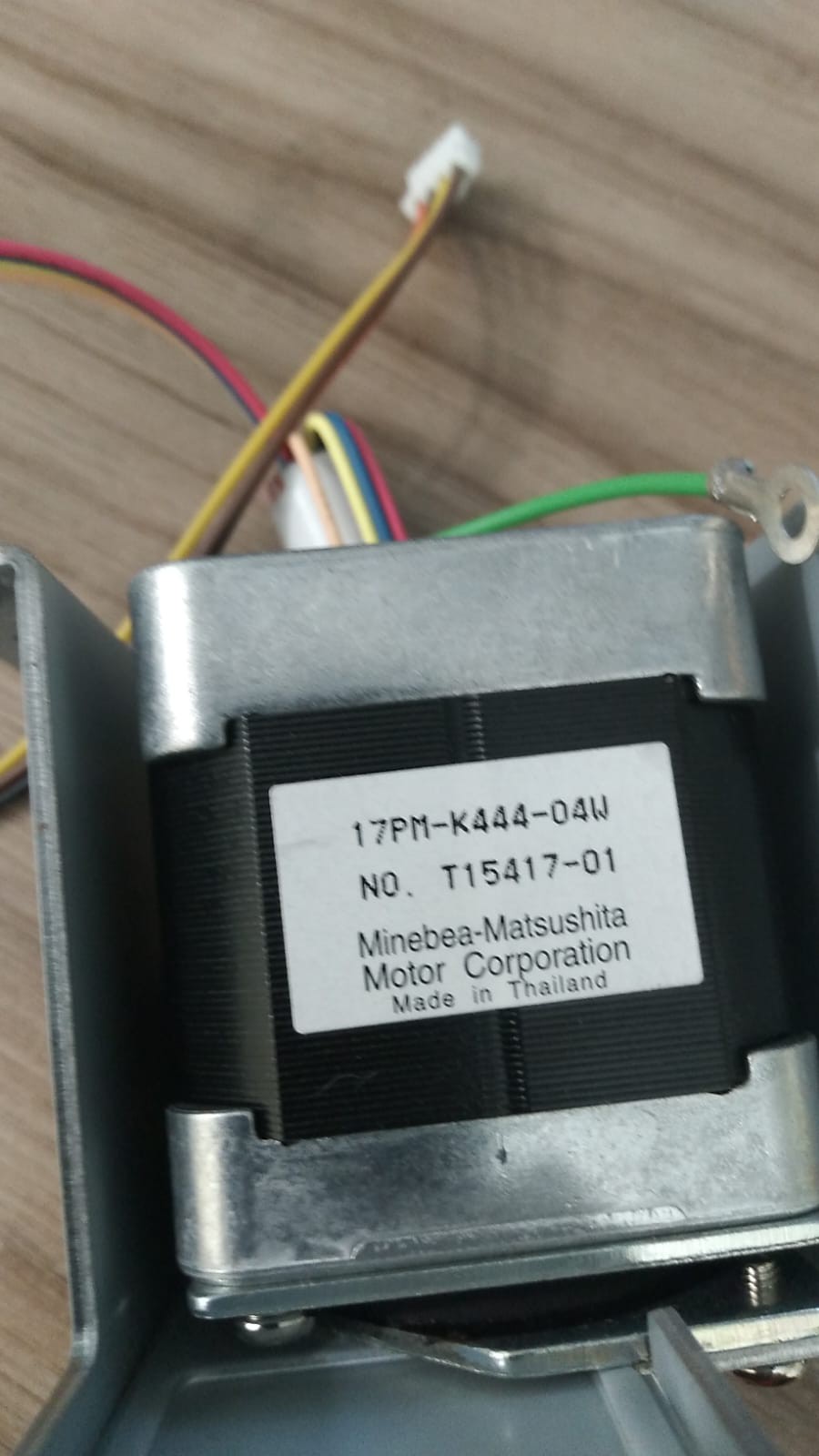 Motor de passo NEMA 17 MINEBEA 17 PM-K444-04W - Coletor Digital - Coletores de Impressão Digital