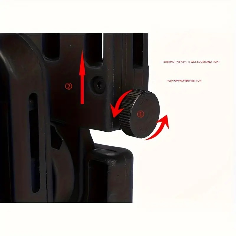 Coldre Ajustável de Nylon para Tiro Competitivo IPSC USPSA IDPA - Mate - Coletor Digital ...