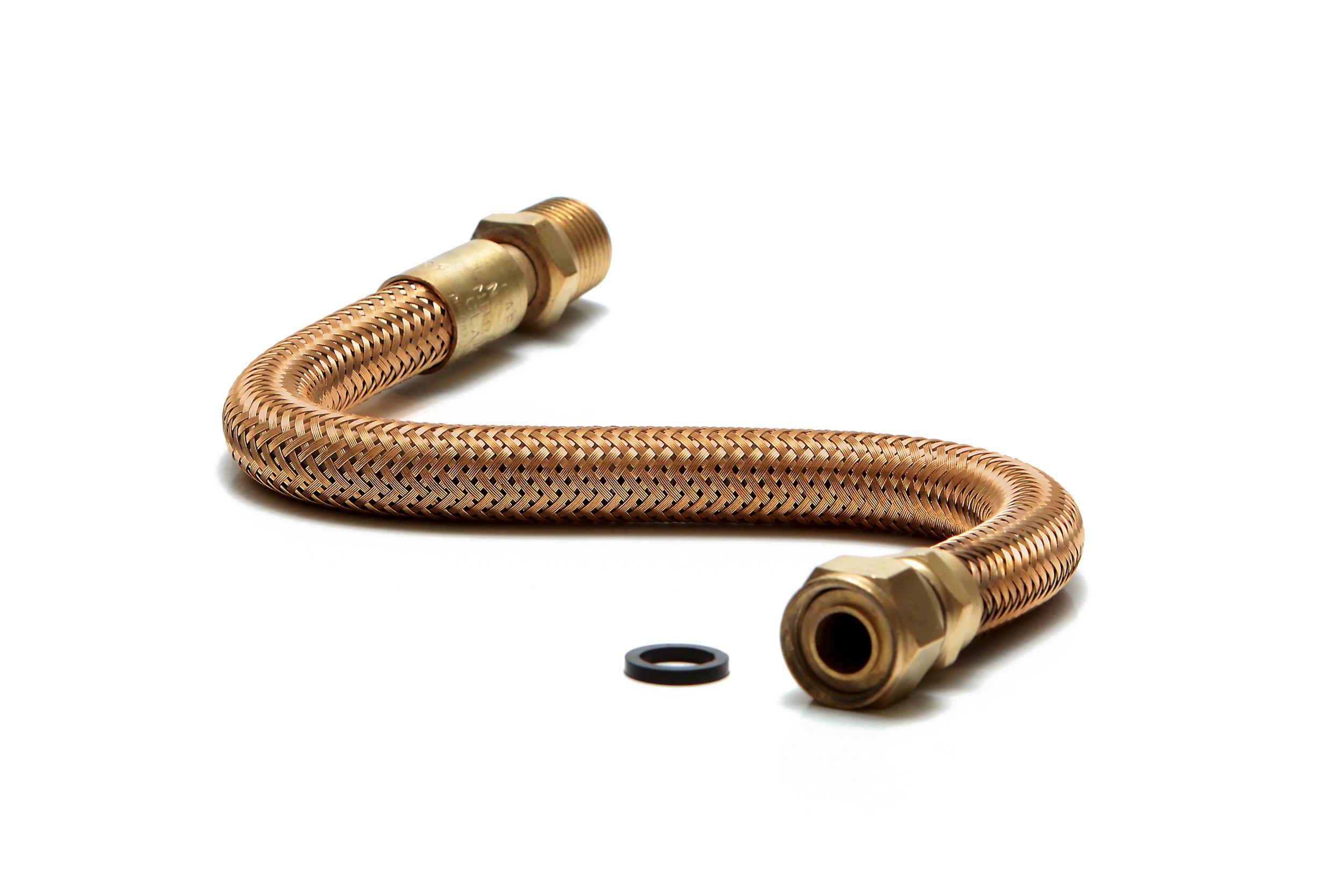 Flexível para Gás Tomback GLP/GN Macho 1/2"x Fêmea 3/4" 40cm Energia S ...