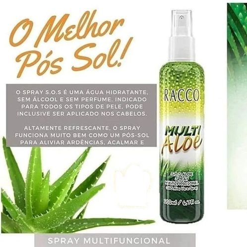 SOS Aloe Spray Multifuncional Multi Aloe Racco - SSM Bellezza e Salute