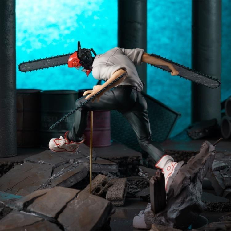 Chainsaw Man - Denji - Chainsaw Devil Figure - Luminasta - SEGA ...
