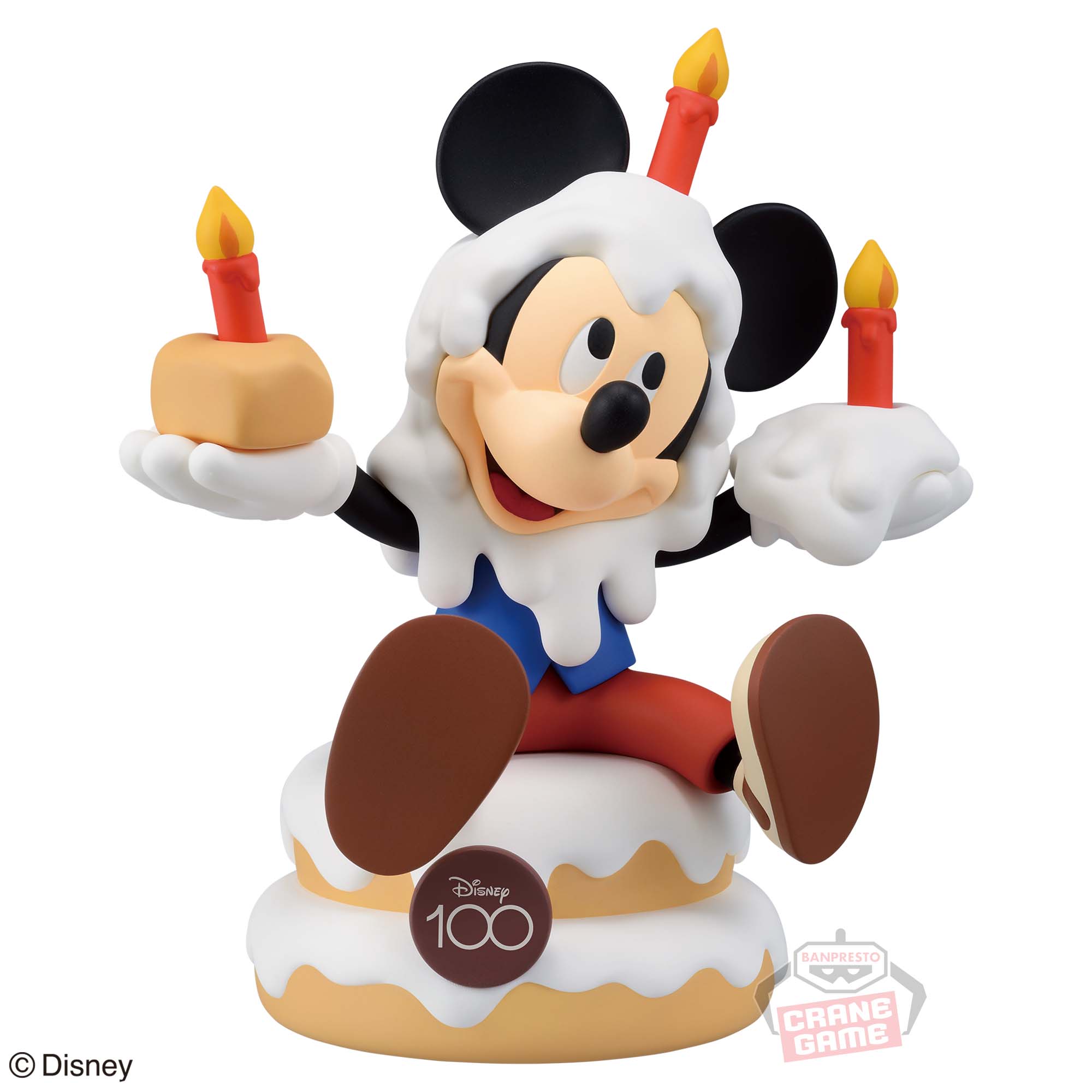 Mickey Mouse Disney 100th Anniversary Ver. Sofubi Figure Disney 100Th ...