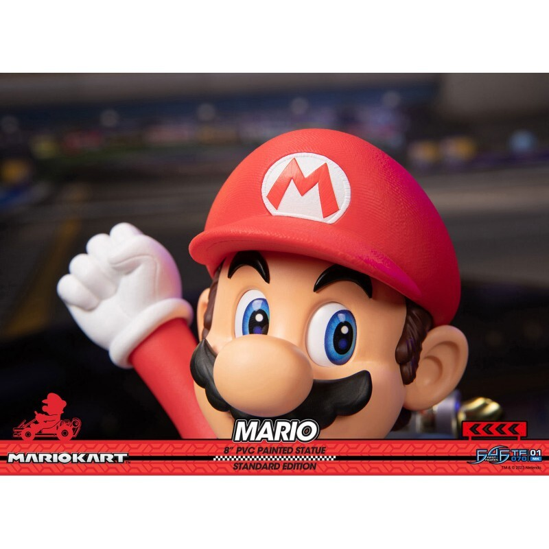 Mario Kart Mario True Form Standard Edition (First 4 Figures) - Action New