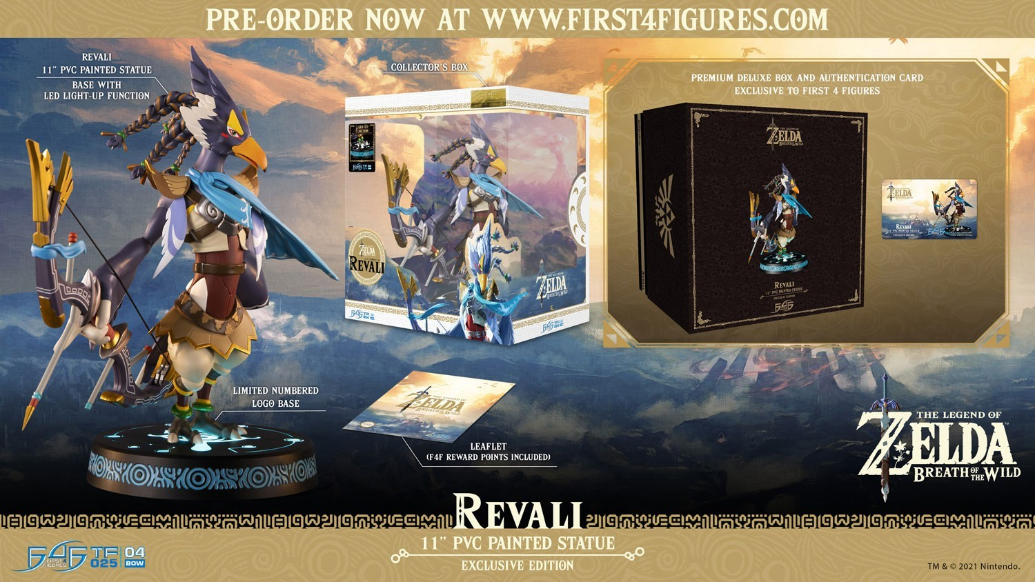 The Legend of Zelda: Breath of the Wild Revali Exclusive Edition F4F ...