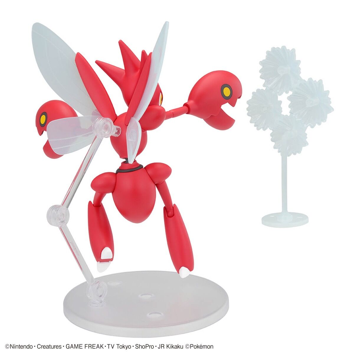 Pokemon Scizor Pokémon Plamo Model Kit 55 Bandai Spirits - Action New