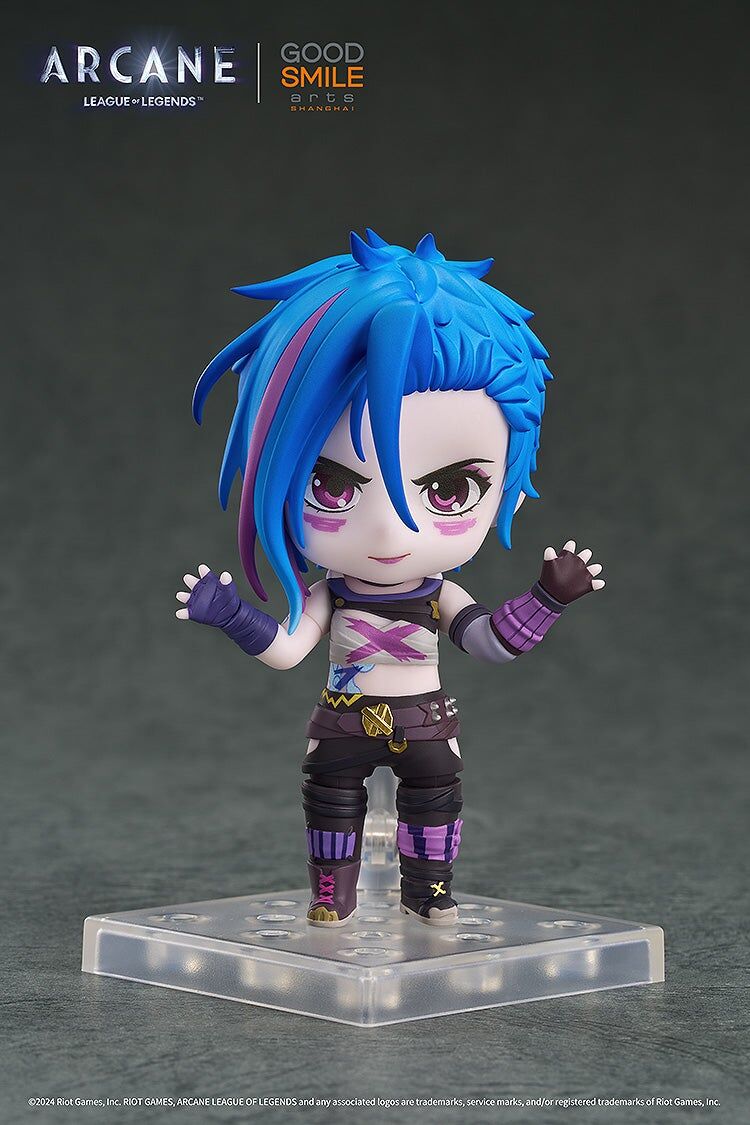 Arcane Jinx Nendoroid 2678 Arcane Ver Good Smile Arts Shang - Action New