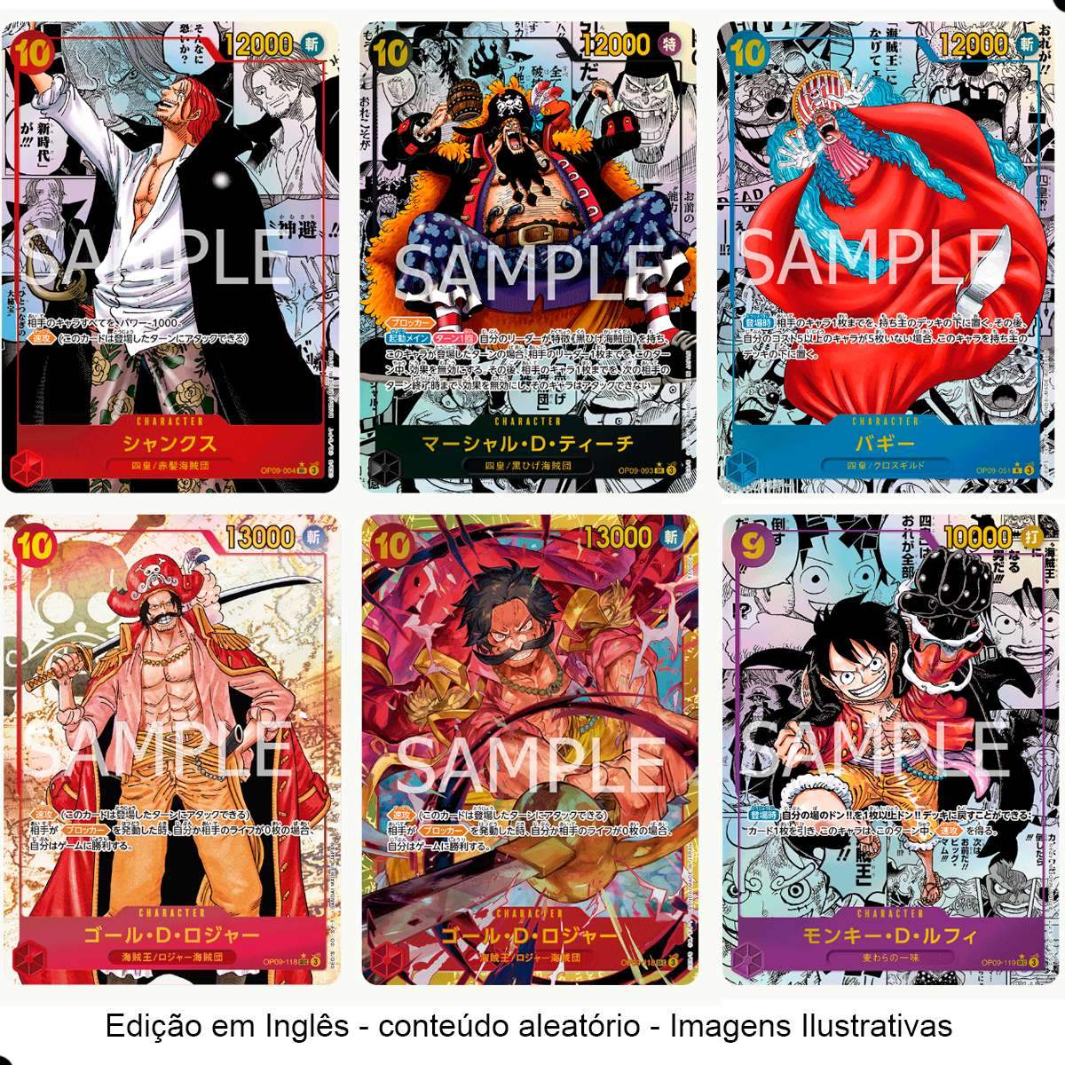 One Piece TCG Booster Avulso OP-09 Emperors in the New World - Action New