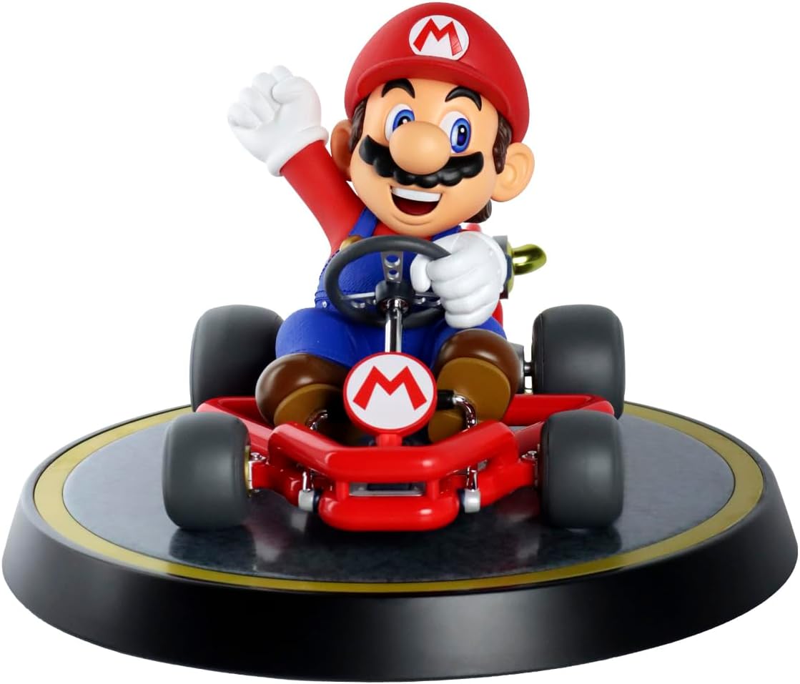 Mario Kart Mario True Form Standard First 4 Figures - Action New