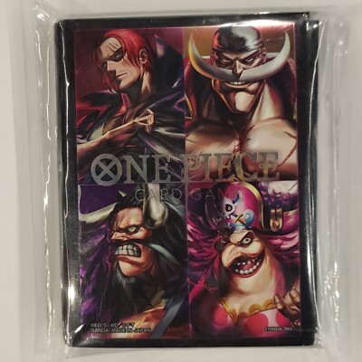 Shield One Piece - Official Limited Card Sleeve Four Emperors Sleeve ...
