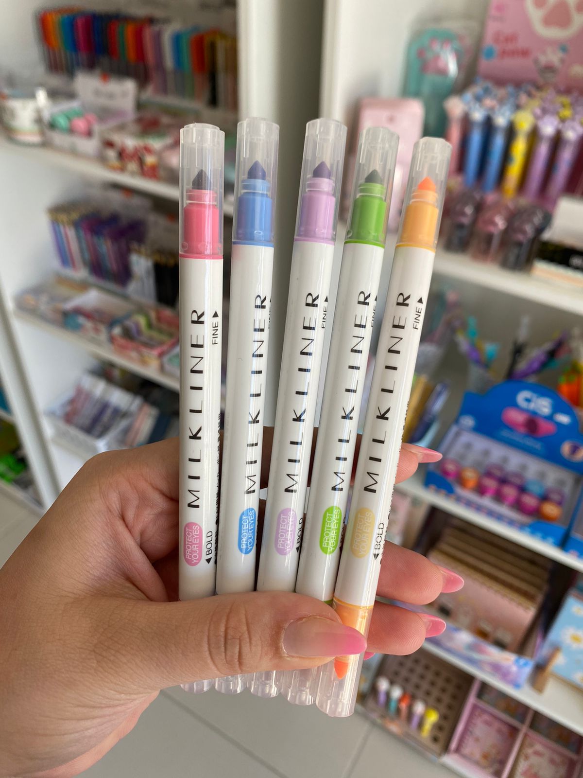 Marca texto duplo Milkliner - NK Livros - O paraíso da imaginação