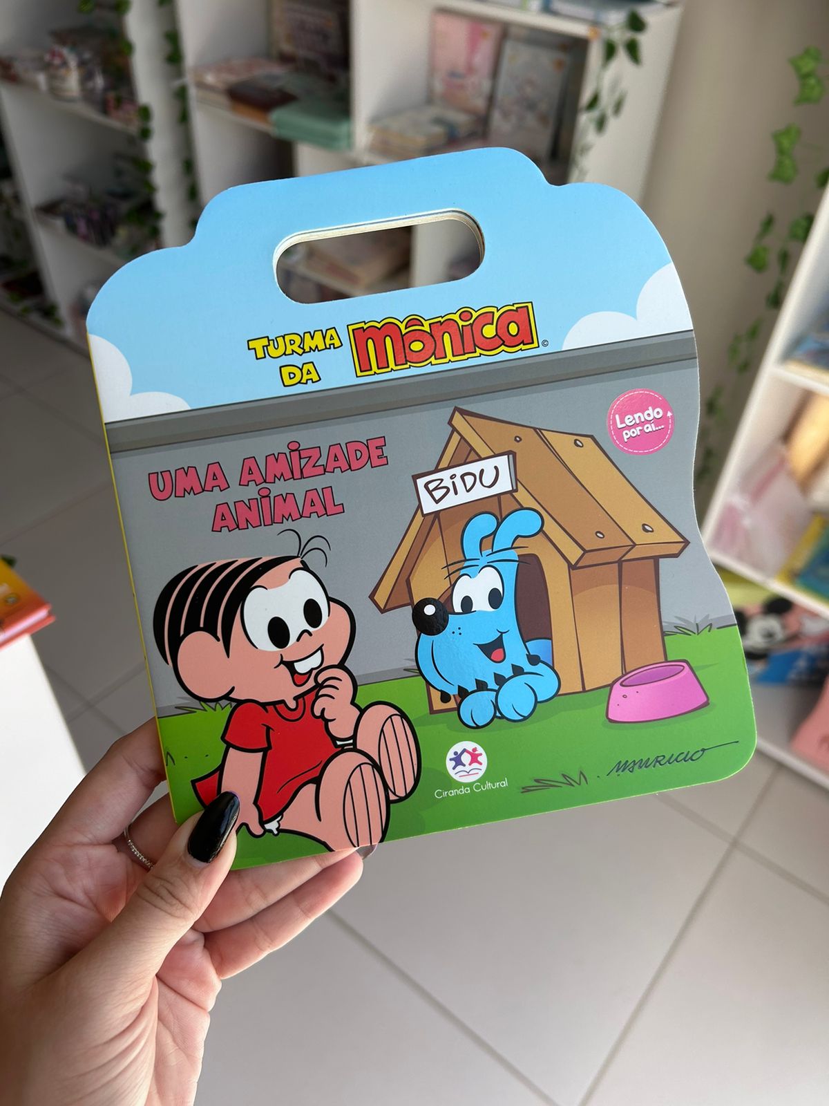 Uma Amizade Animal - Turma da Mônica - NK Livros - O paraíso da imaginação