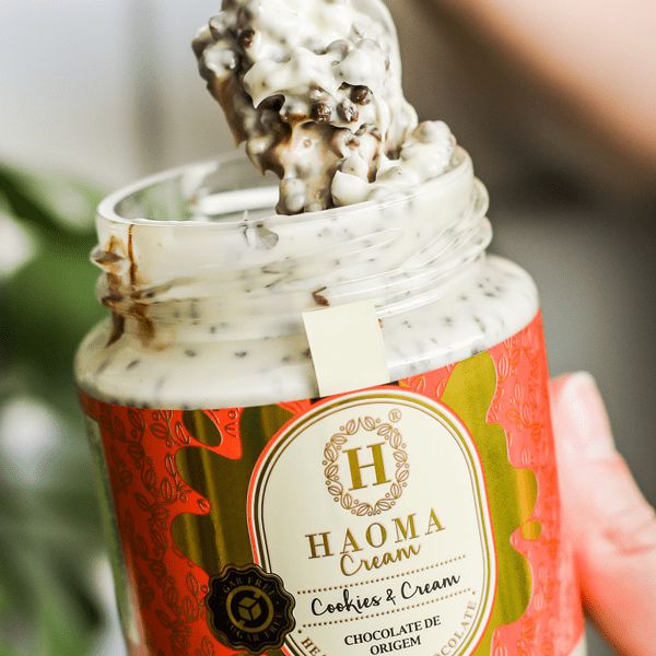 Creme Cookie & Cream Haoma 200g - Me Gusta Veg