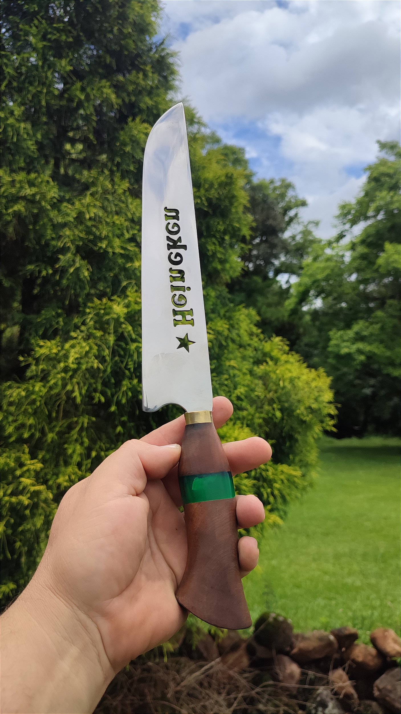 Picanheira Heineken 10 polegadas vasada - LN Artesanal