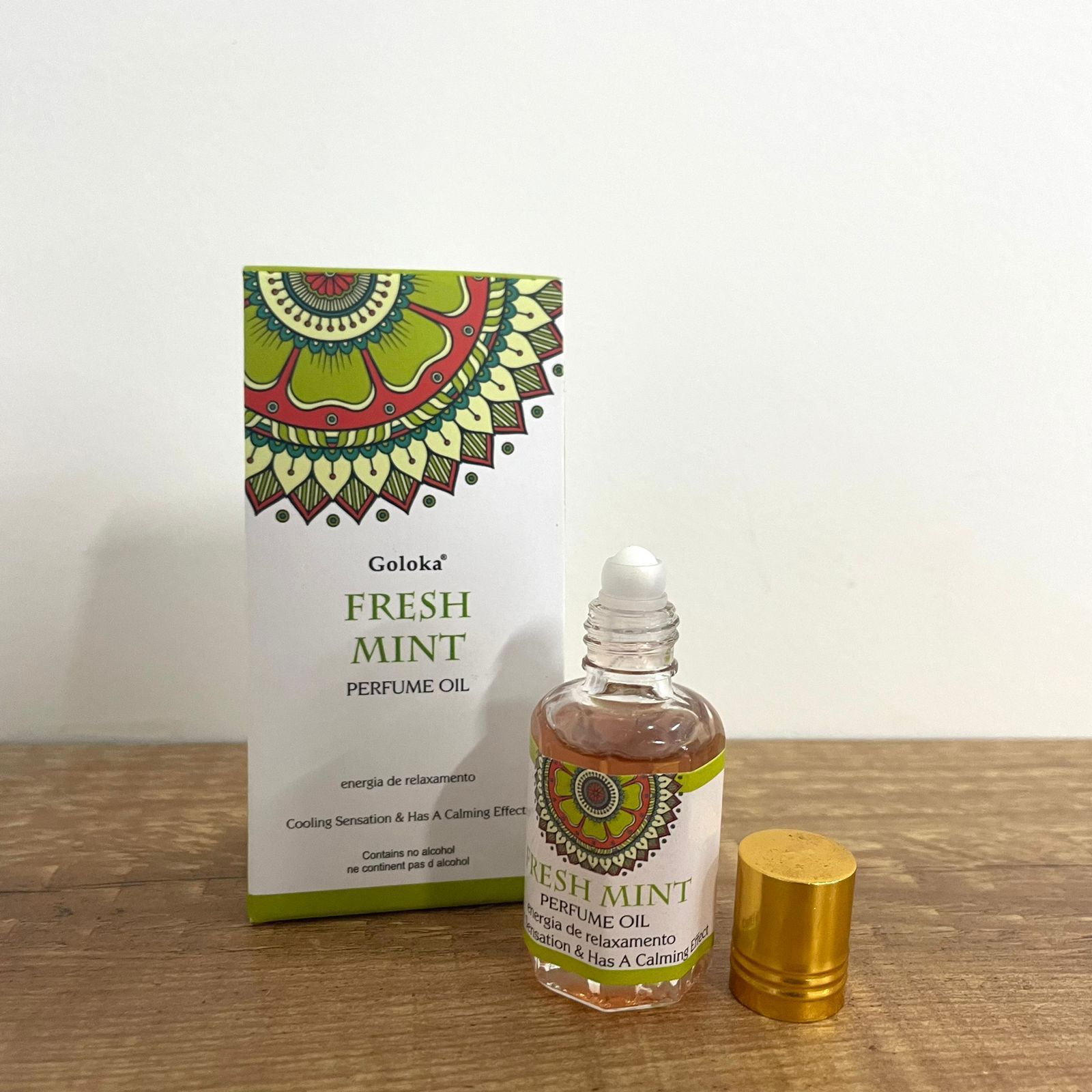 Óleo Perfumado Goloka - Fresh Mint - Atacado Incenso
