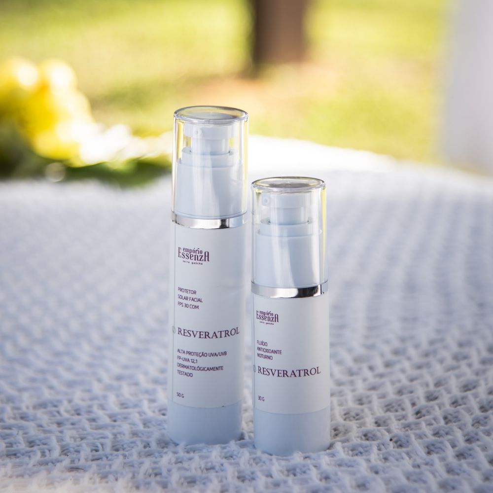 Protetor Solar Facial Fps 30 Com Resveratrol 50g - Empório Essenza ...