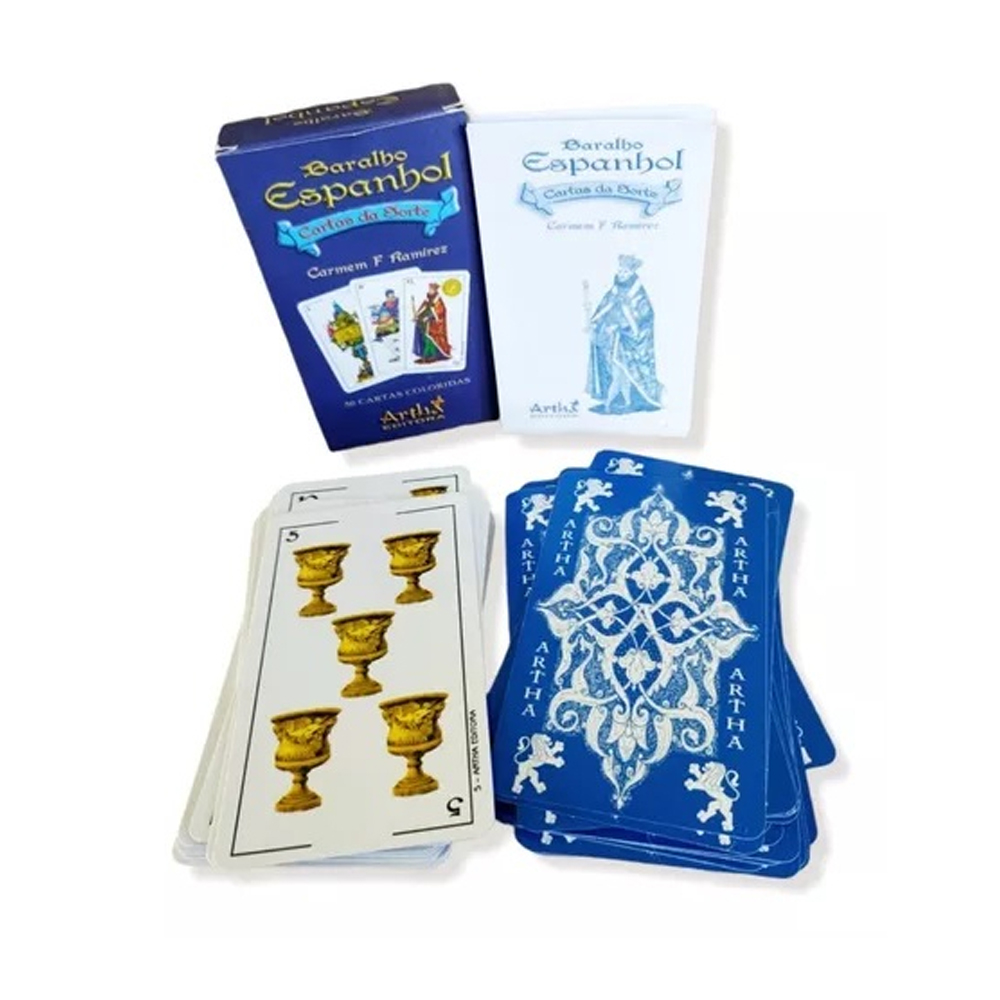 Baralho Espanhol Cartas Da Sorte - Bosque dos Gnomos