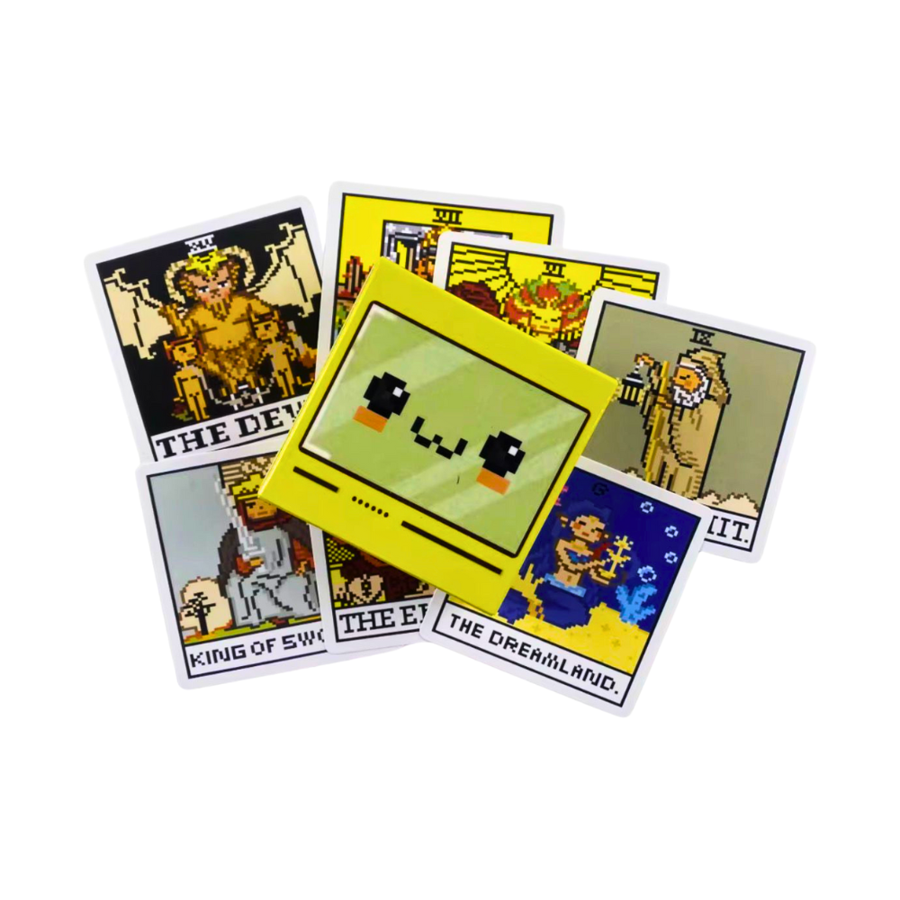 8 Bit Fantasy Tarot Deck - Tarô 8 Bits Fantasia - Bosque dos Gnomos
