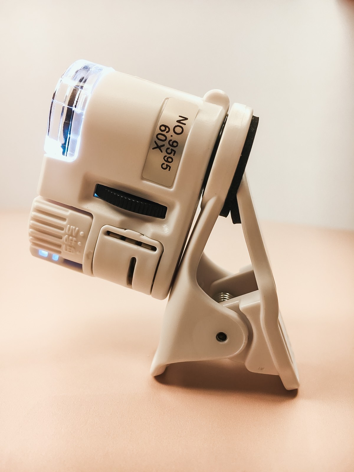 Lupa Microscópio Led 60x para Celular | Kairós Micropigmentação ...