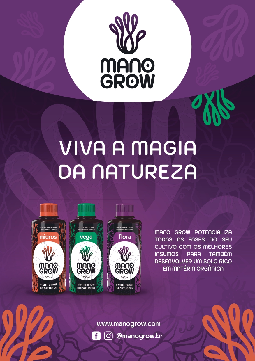 Kit Trio Mano Grow 300mL - Mano Grow - Fertilizante Orgânico e Mineral