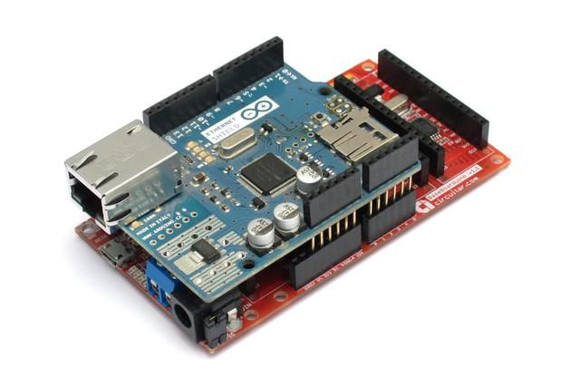 Base Boarduino L – Arduino UNO 6 slots - EletroShields