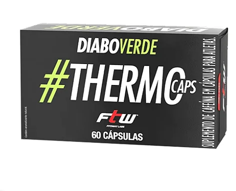 Termogênico Diabo Verde Thermocaps 60 Capsula FTW - R4 SUPLEMENTOS