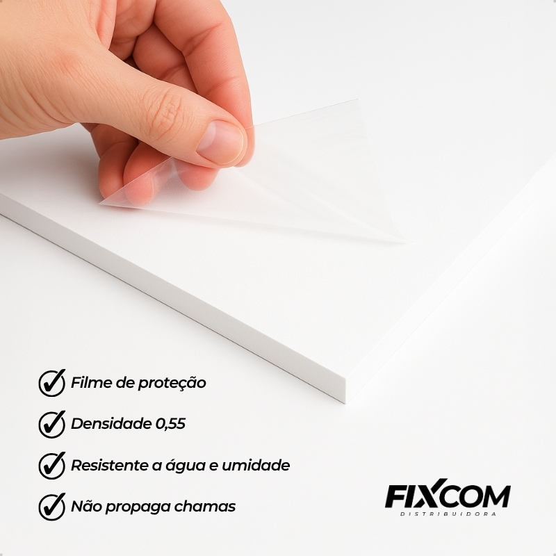 PVC Expandido 3mm Placa Chapa Branca 1220x2440mm | Corte e Impressão ...