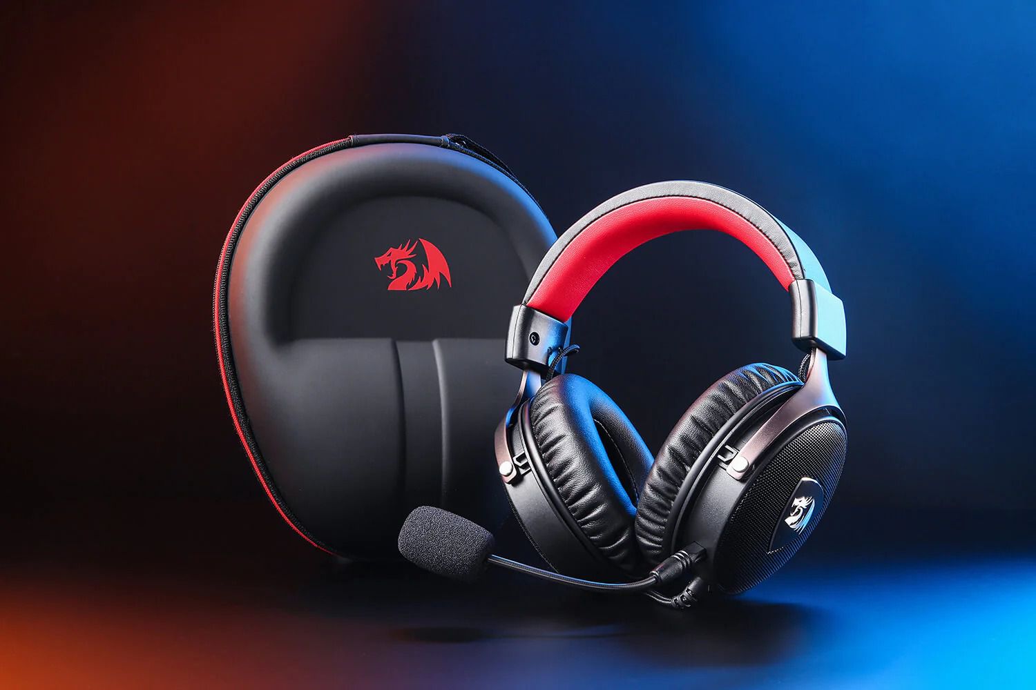 Headset Gamer Redragon H520 Icon USB 7.1 Preto - Shopptek