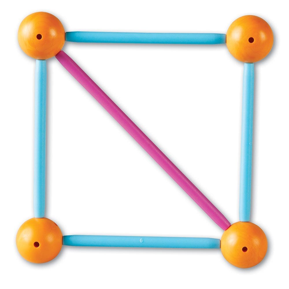 Kit Vertices Conectores Geometria Plana Espacial Ler 1773 - Papelaria ...
