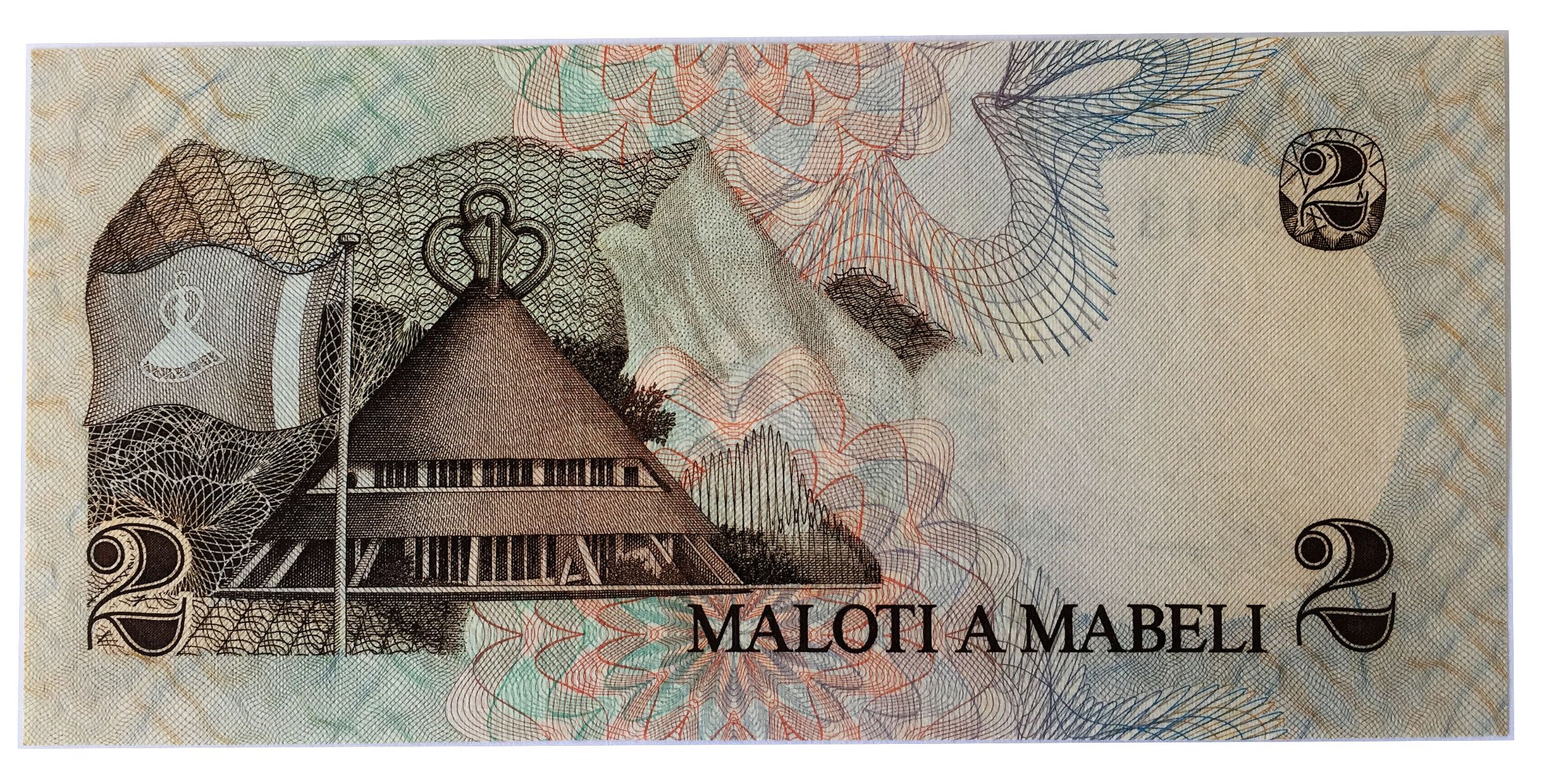 Numismática. Cédula de Lesotho 2 Maloti 1979 - Numismática Trato Feito ...