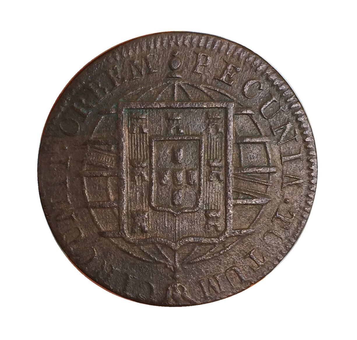 Moeda Antiga do Brasil XX Réis 1821R - Numismática Trato Feito ...