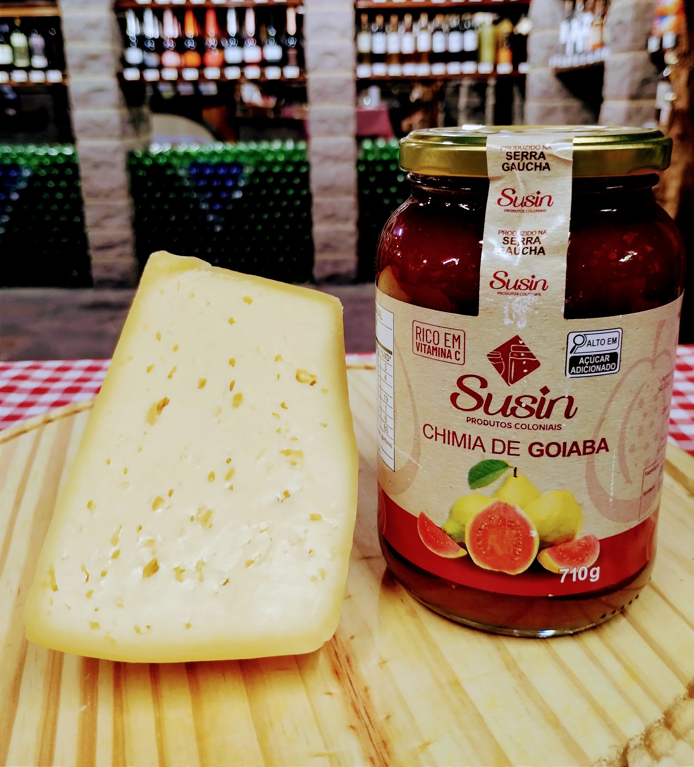 Queijo Artesanal Serrano Don Boschi - Produtos coloniais