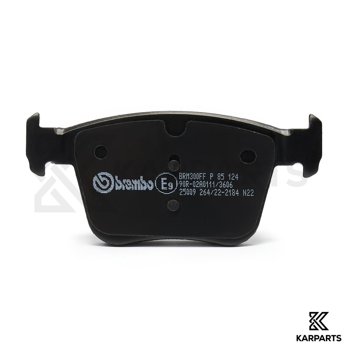 Jogo Pastilhas de Freio Traseiro Brembo P85124 Audi A3 S3 TT TTS VW ...