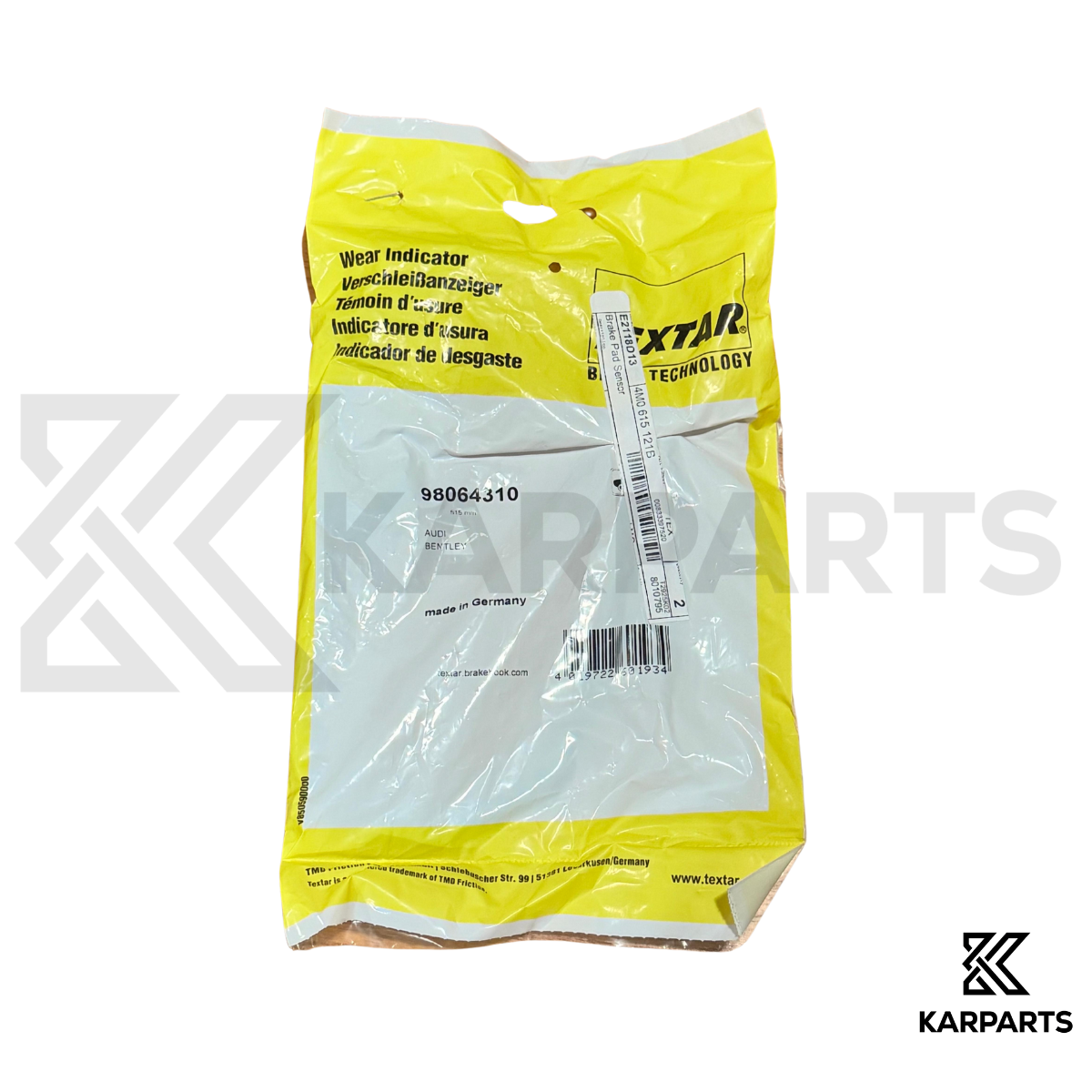 Sensor Desgaste Pastilha Dianteira Audi RS6 RSQ8 RS7 Lamborghini Urus ...