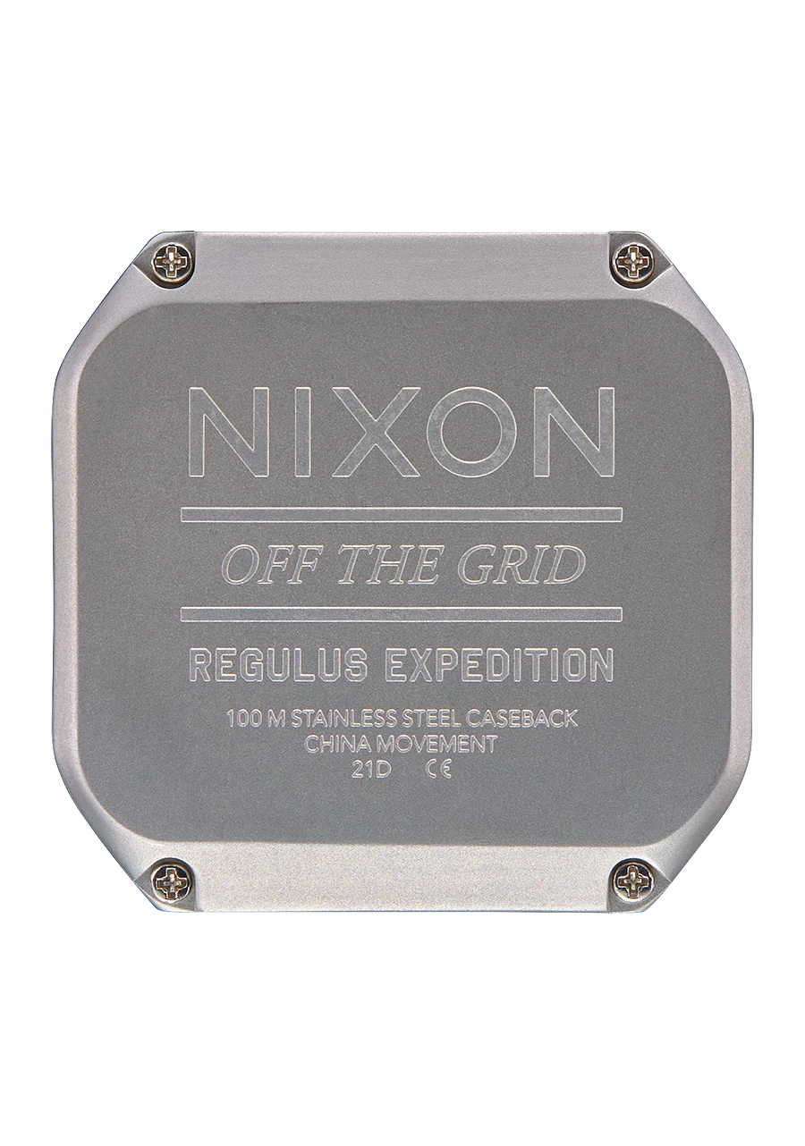 Relógio Nixon Regulus Expedition Cinza - Magica Sports - Artigos esportivos