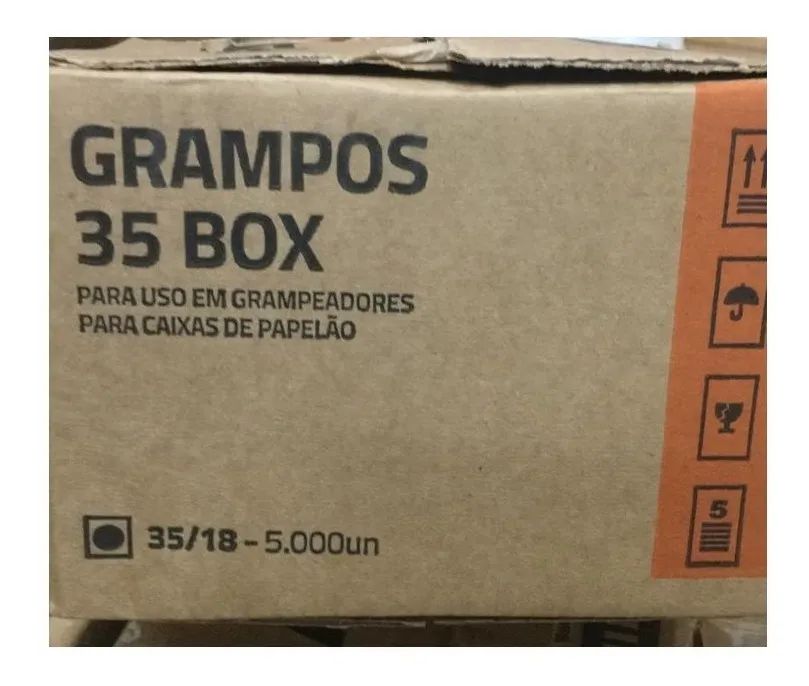 Onde Comprar Grampo Box 35/18 para Fechamento de Caixa de Papelão - Gr ...