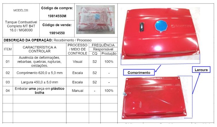 Tanque de Combustivel para Gerador Branco Gasolina B4t-8000/9000(E) - Loja online de Bombas de ...