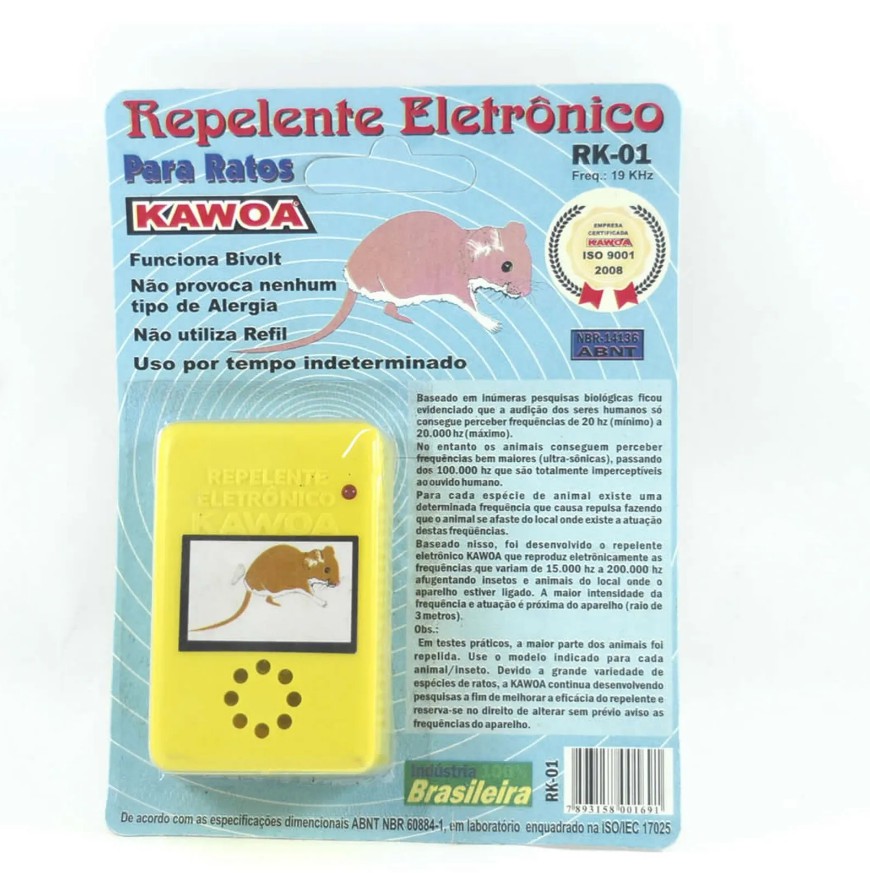 Repelente Eletronico para Rato Kawoa - Loja online de Bombas de água ...