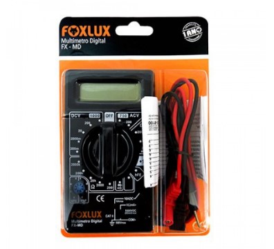 Multimetro Digital Foxlux (Fx-md) - Loja online de Bombas de água ...