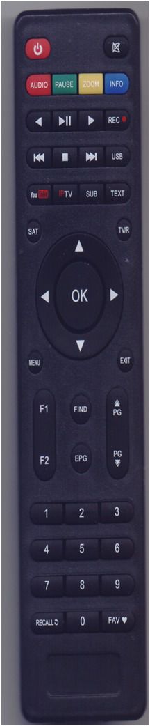 Controle Remoto Evolutionbox EX -C510 CS Youtube USB ...