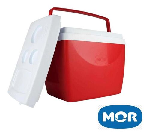 Caixa Termica Cooler Cerveja Praia 12 litros Vermelha Mor - Magazine Gerais