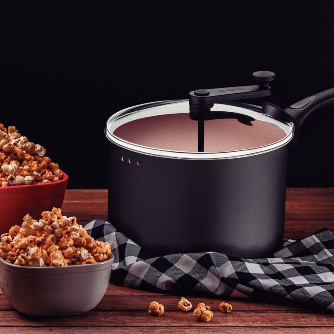 Pipoqueira Panela Tramontina Antiaderente Aluminio 22cm 4,8 Litros ...