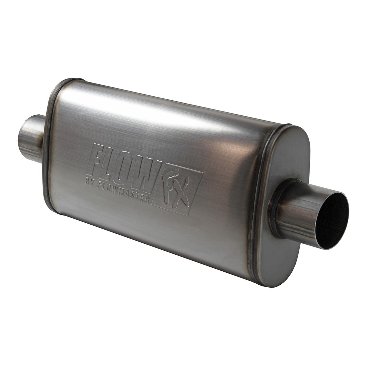 71249 - ABAFADOR FLOWMASTER, FLOWFX SERIES, 3", EM AÇO INOX, ENTRADA ...