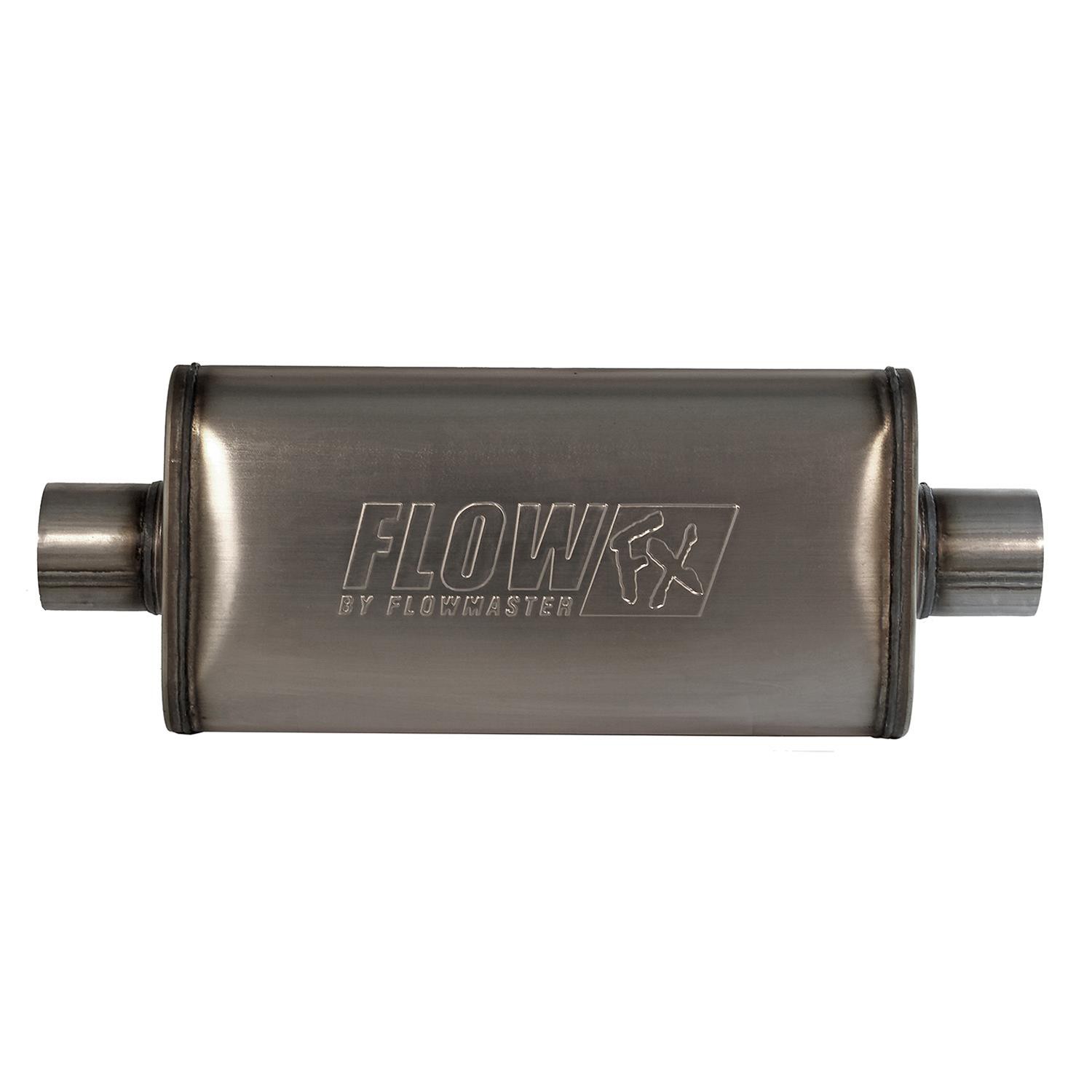 71249 - ABAFADOR FLOWMASTER, FLOWFX SERIES, 3", EM AÇO INOX, ENTRADA ...
