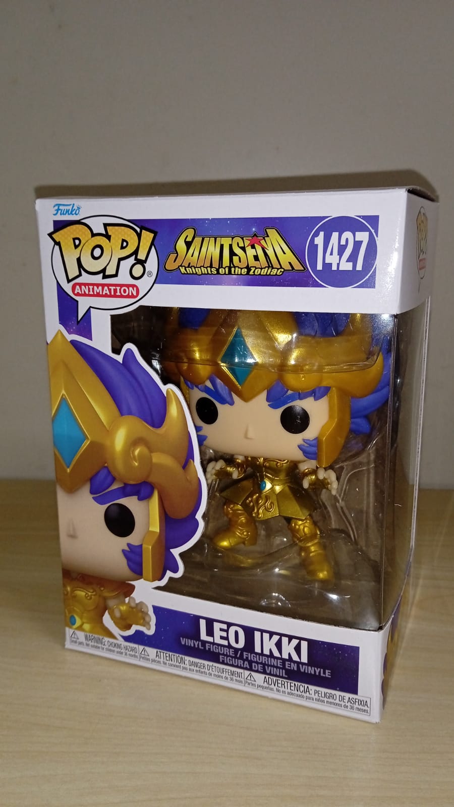 Funko Pop - Cavaleiros do Zodíaco - Leo Ikki 1427 - Anerdlovegoods