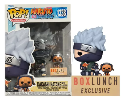Funko Pop - Naruto Shippuden - Kakashi Hatake With Pakkun 1338 ...