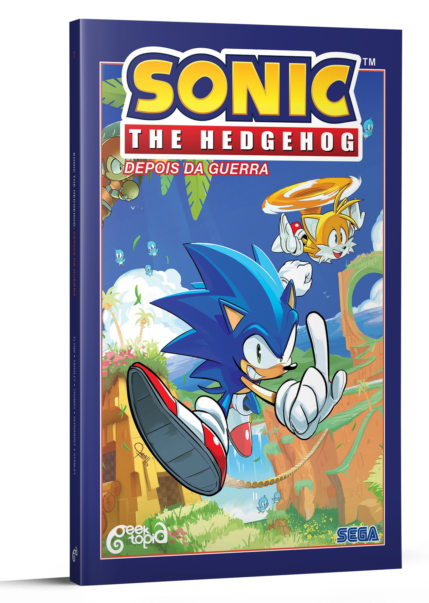 Sonic The Hedgehog Volume 1: Depois Da Guerra (Acompanha Marcador E Pô ...