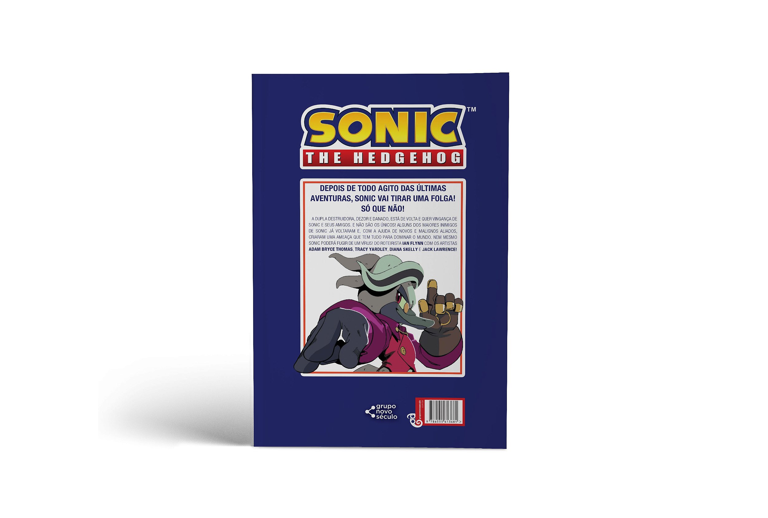 Sonic The Hedgehog Volume 4: Infectado (Acompanha Marcador E Pôster ...